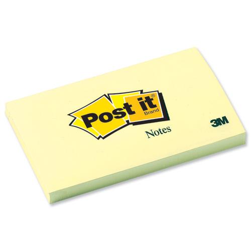 Buy Post it Canary Yellow Notes Pad Of 100 Sheets 76x127mm Ref 655YE buy-post-it-canary-yellow-notes-pad-of-100-sheets-76x127mm-ref-655ye