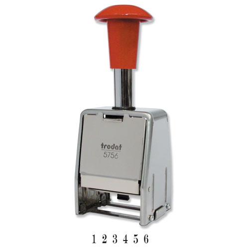 Buy Trodat Numberer Stamp Metal Sequential Automatic Self-inking 8 ...